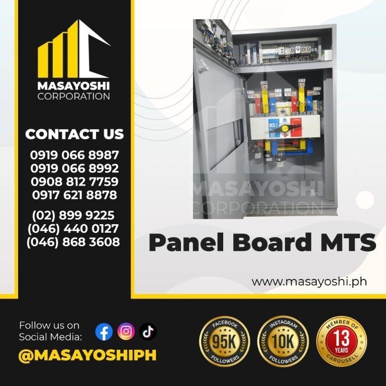 Panel Board MTS | Main Distribution Panel MTS | ABB Panel Board ...