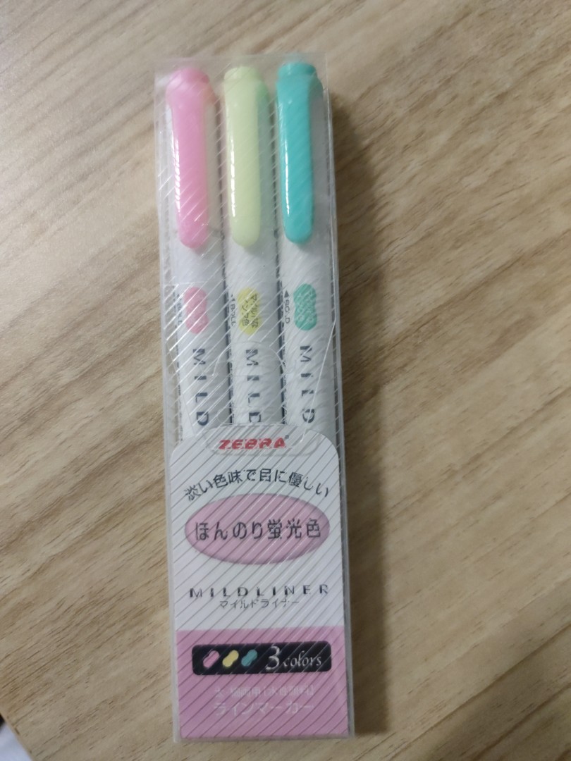 Pastel Mildliner Set, Hobbies & Toys, Stationery & Craft, Stationery ...