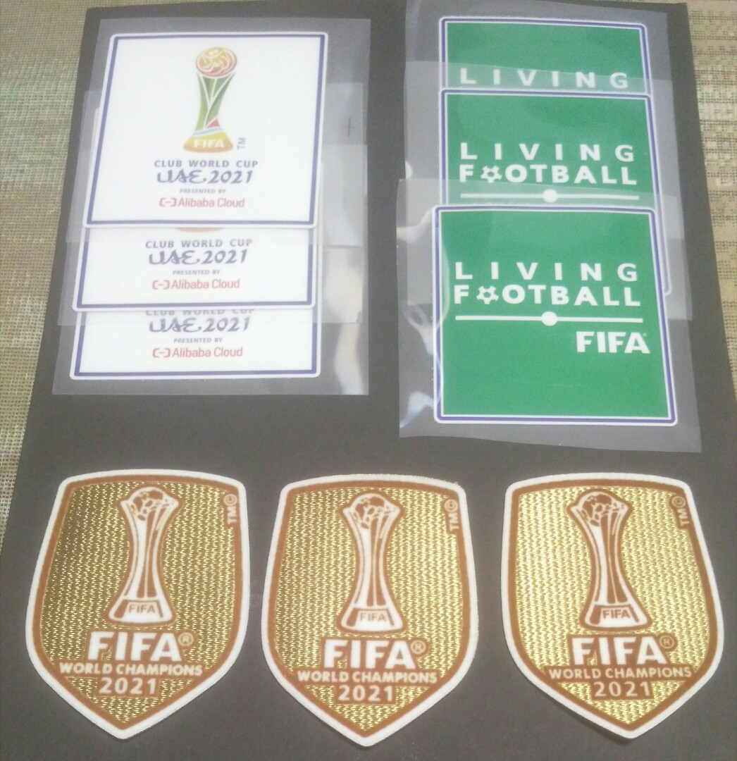 Patch FIFA Club World Champion CWC 2021, Men's Fashion, Activewear on ...