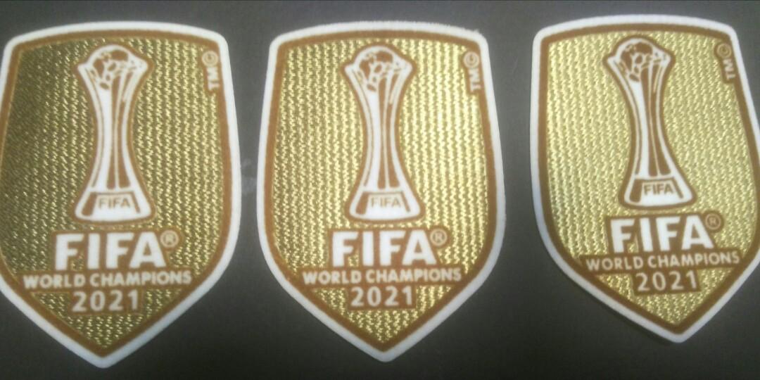Patch FIFA Club World Champion CWC 2021, Men's Fashion, Activewear on ...
