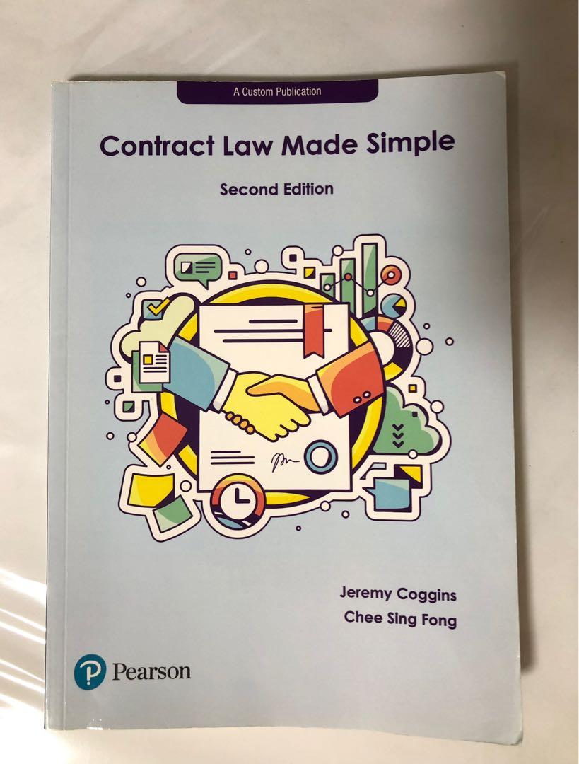 Pearson “Contract Law Made Simple” Book, Hobbies & Toys, Books ...
