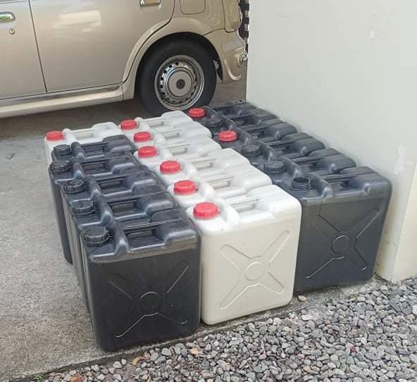 Plastic container / carboy (20 liters), Furniture & Home Living, Home ...