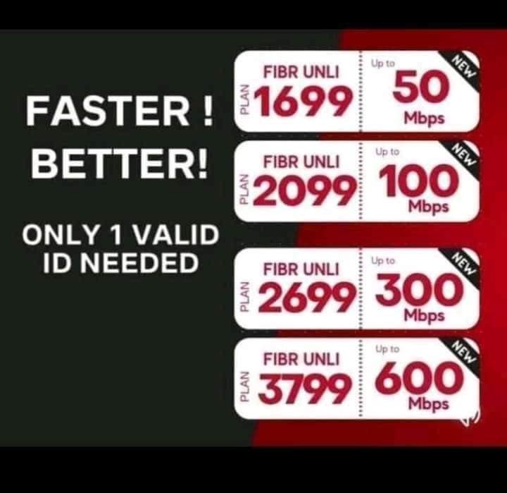 PLDT Fiber Unli Plan, Computers & Tech, Parts & Accessories, Networking ...