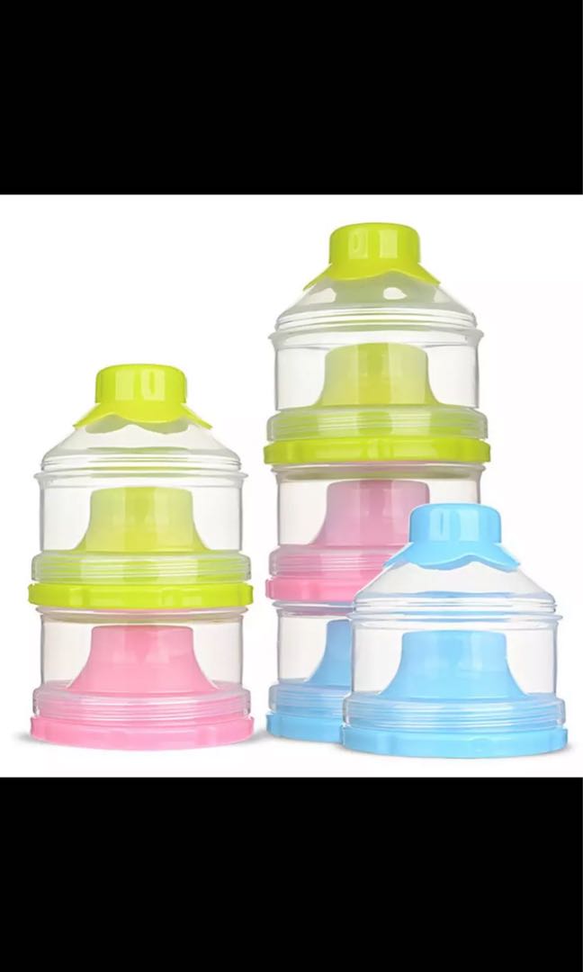 Portable 3-layer Milk Container, Babies & Kids, Nursing & Feeding ...