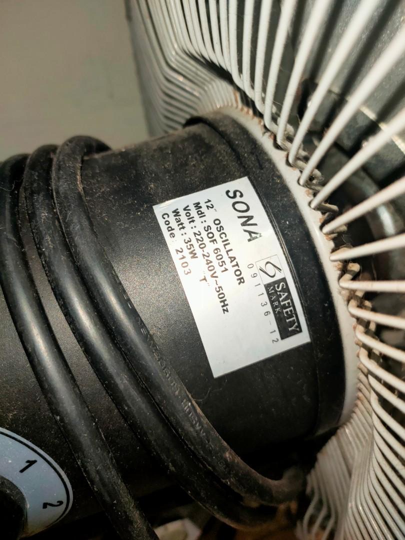 Powerful "12 Sona power fan, Sona metal fan , industrial fan , turbo ...