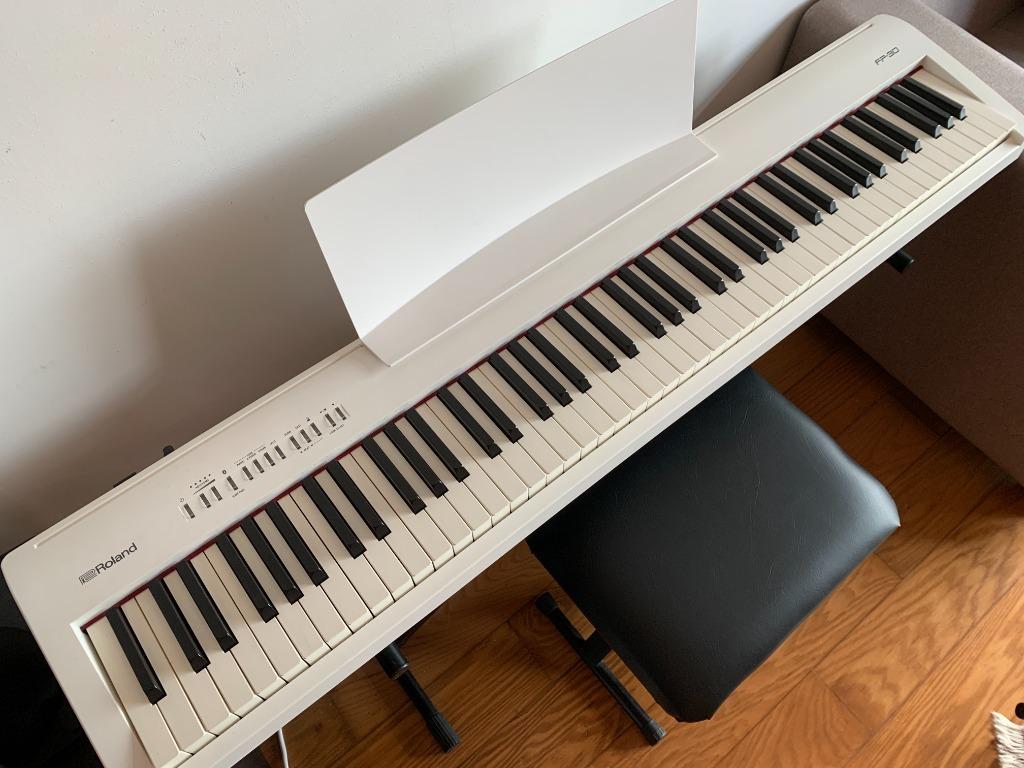 Roland FP-30 Digital Piano White, Hobbies & Toys, Music & Media, Musical Instruments on Carousell