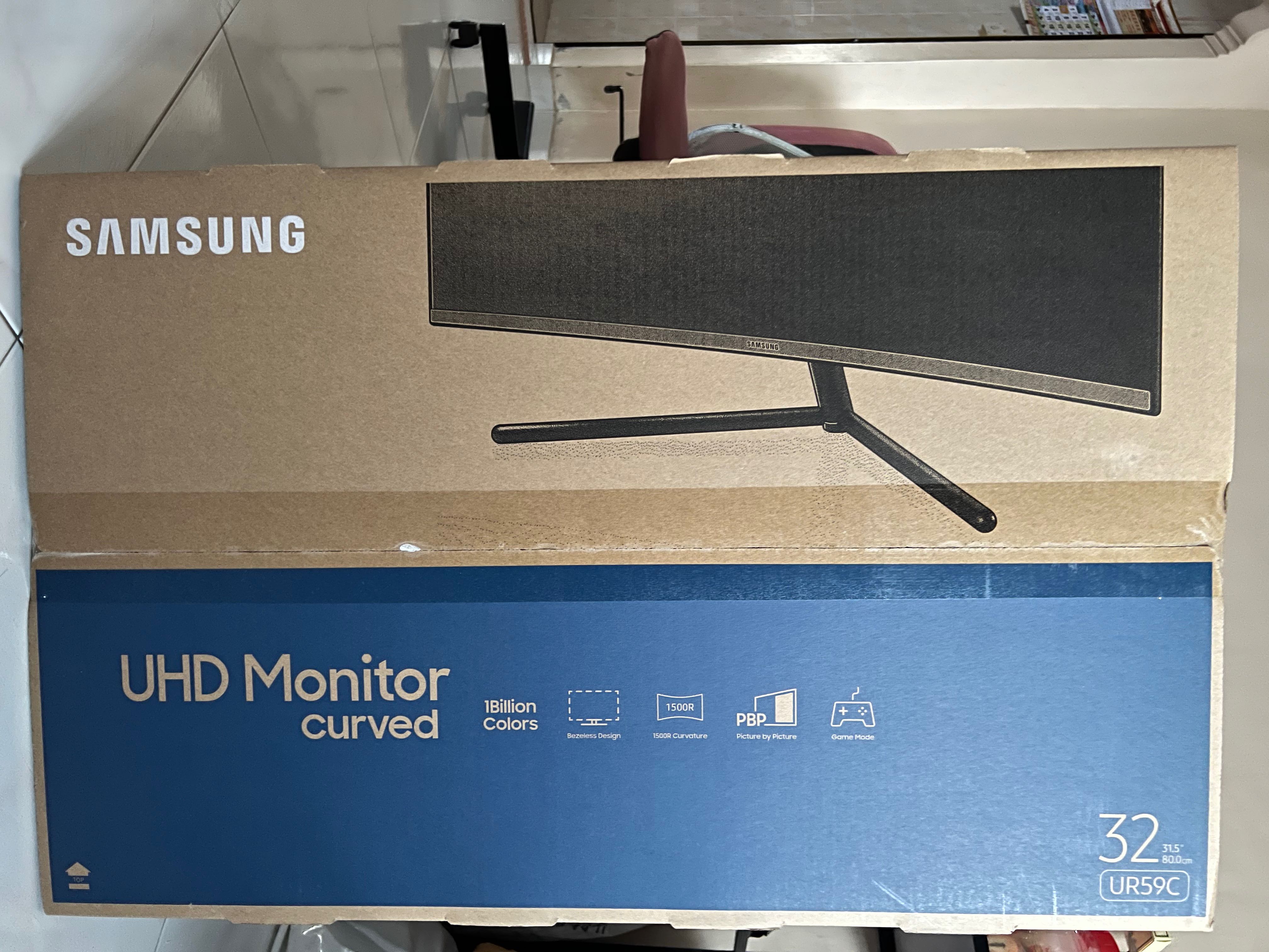Samsung Monitor (Box Only), Computers & Tech, Desktops on Carousell