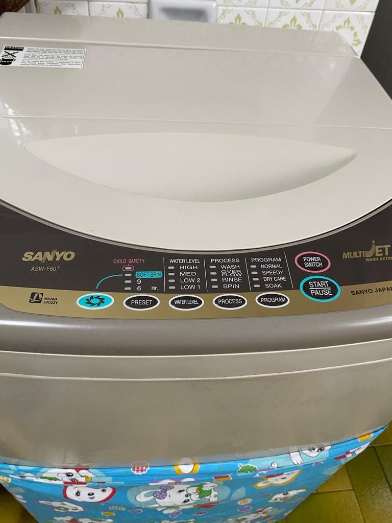 Sanyo washing machine, TV & Home Appliances, Washing Machines and ...