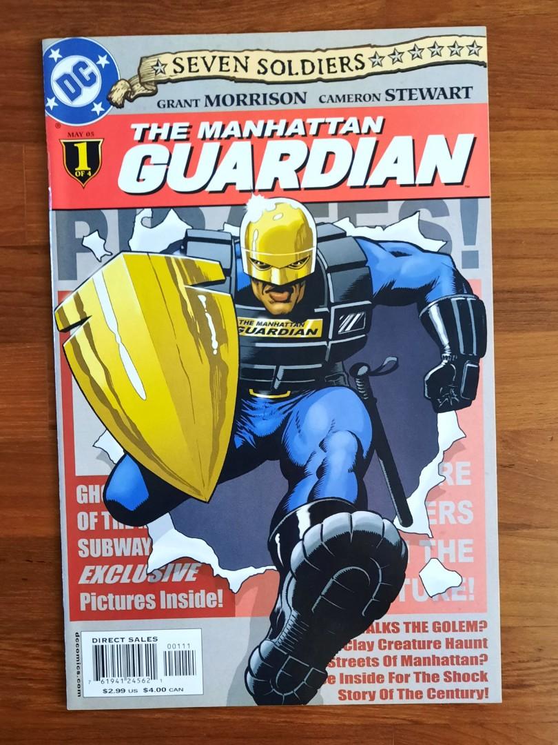 Seven Soldiers : Manhattan Guardian Vol 1 #1 - 4 (2005 complete 4-issue ...