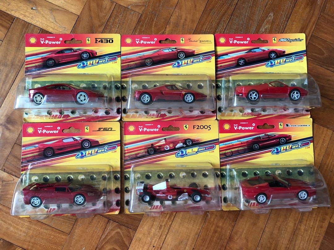 Shell V-Power Ferrari Pullback Action., Hobbies & Toys, Toys & Games on ...
