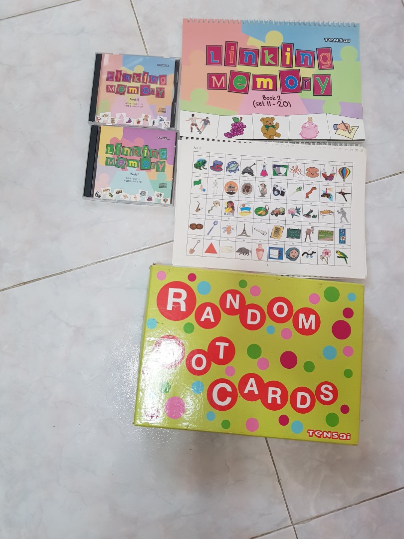 Shichida Dot cards and Linking Memory, Hobbies & Toys, Books ...