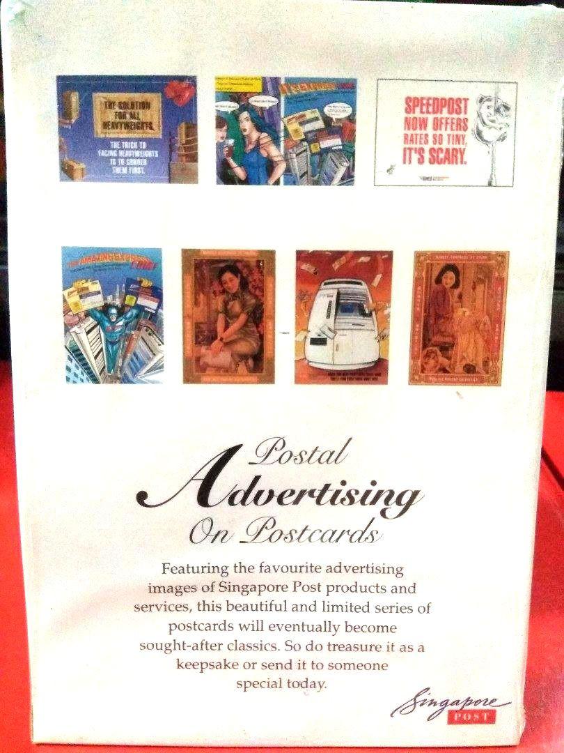 SINGAPORE POST Postal Advertising On Postcards, Everything Else on ...
