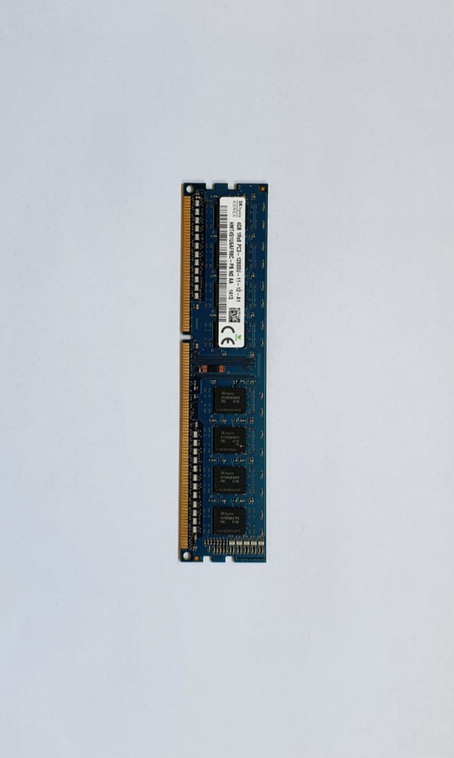 sk hynix 4gb RAM stick, 1rx8 pc3-12800u-11-12-A1, Computers & Tech ...