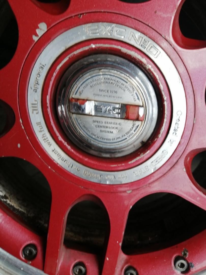 Sport rim original japan ssr 5x114 sesuai kembara dan van.. Rm1500 siap ...