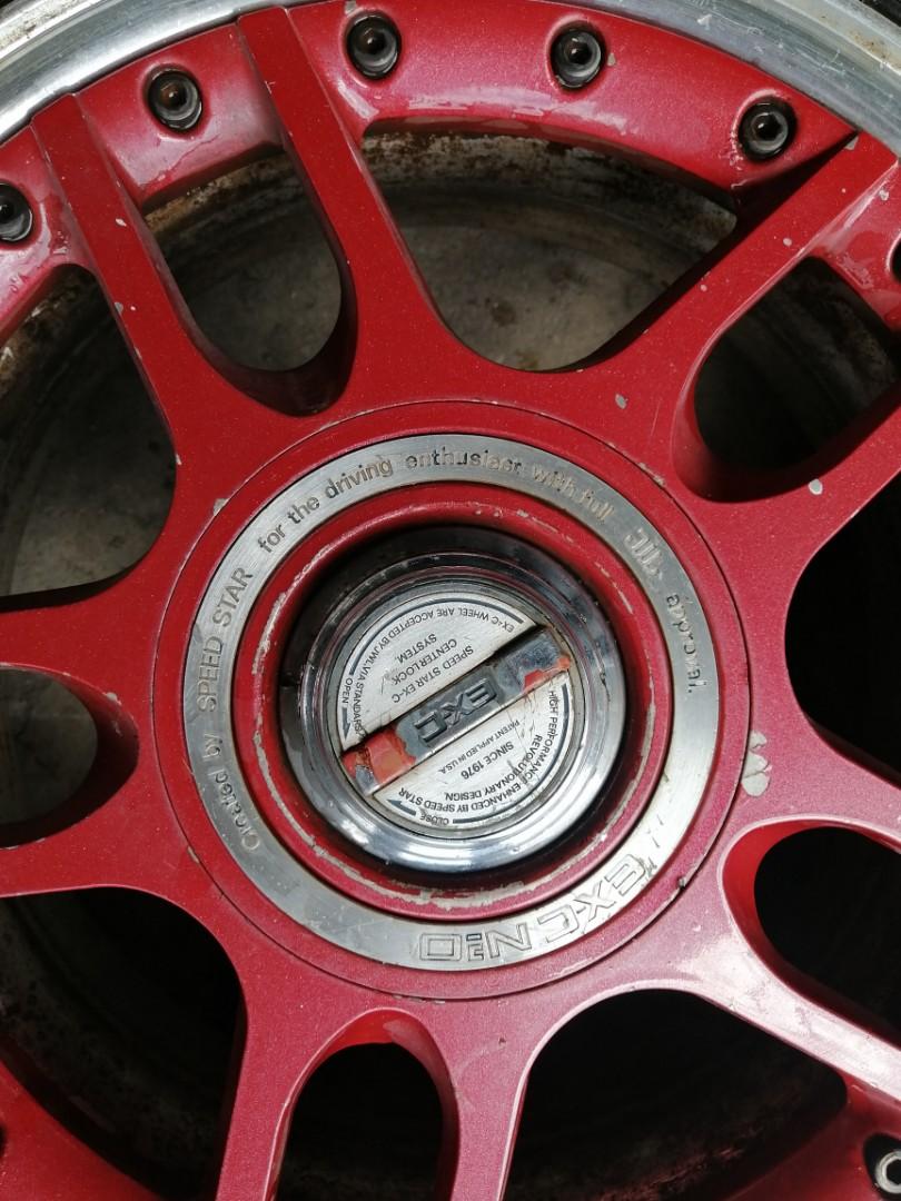 Sport rim original japan ssr 5x114 sesuai kembara dan van.. Rm1500 siap ...