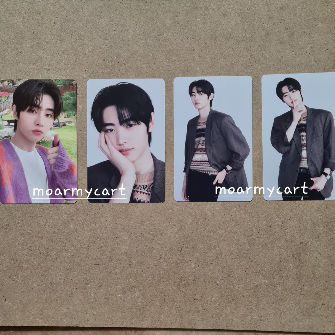 SUNGHOON SUNOO FLOWER POSE EN CONNECT COMPANION TRADING CARD, Hobbies ...