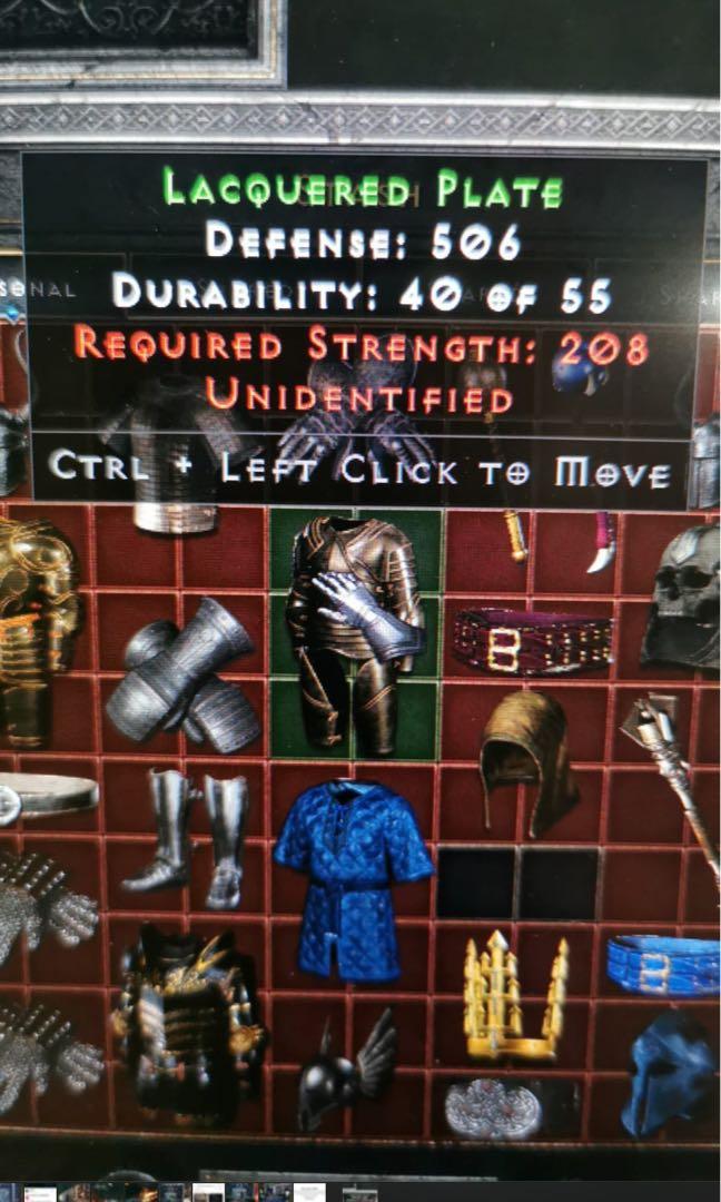 Tal Rasha Armour D2R, Video Gaming, Gaming Accessories, In-Game ...