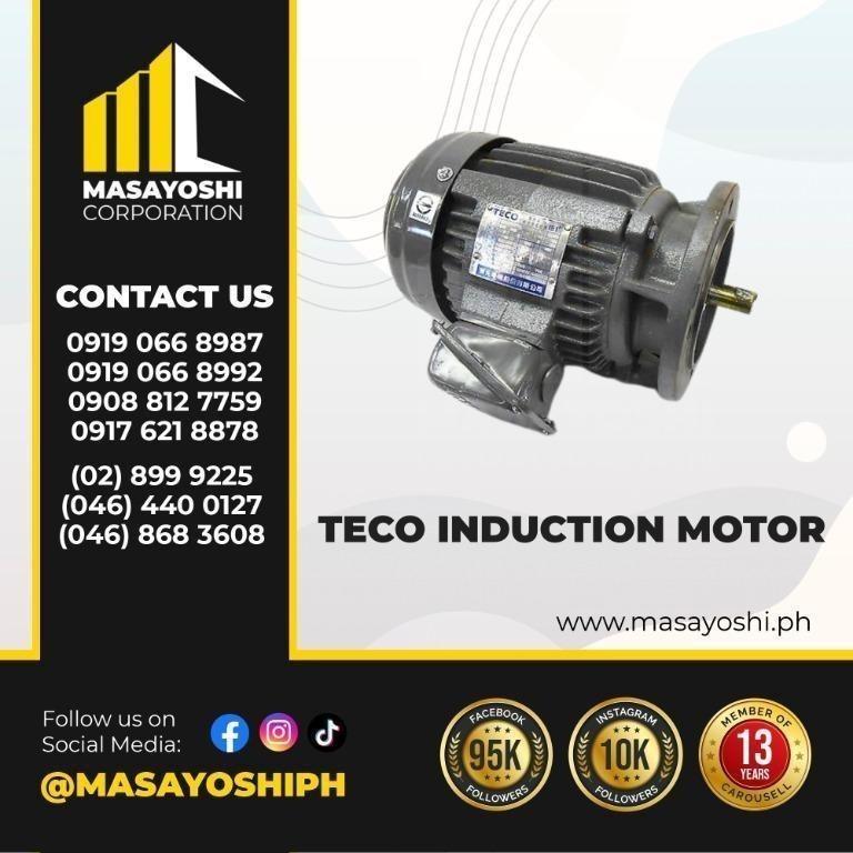 Teco Induction Motor | Motor | Electric Motor, Commercial & Industrial ...