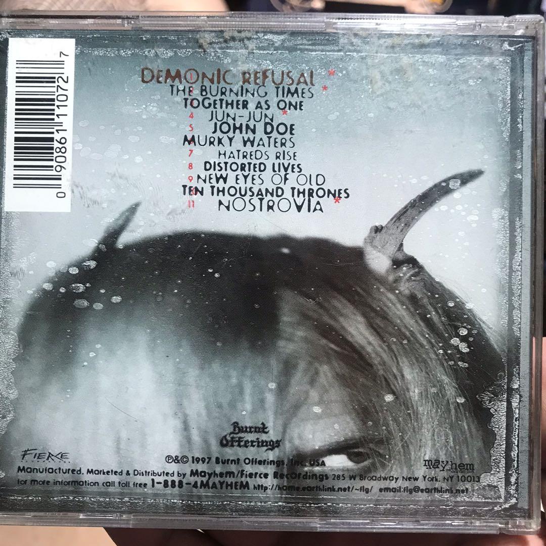 testament demonic cd