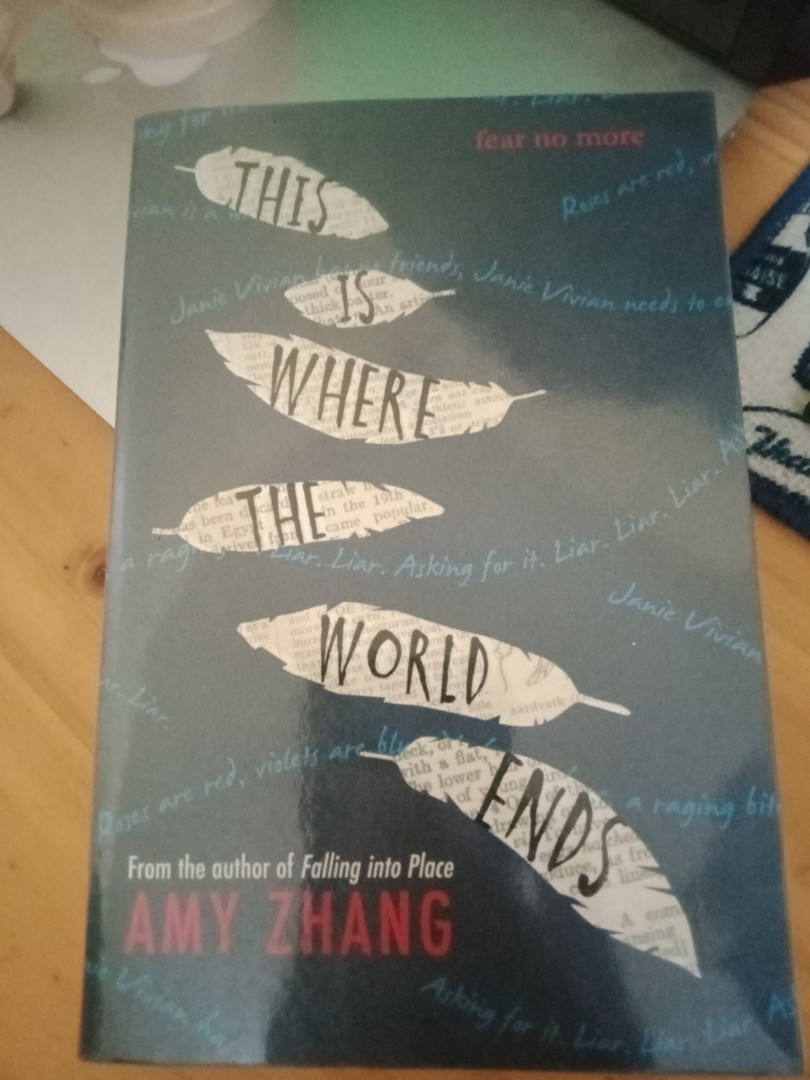 This is where the world ends: Amy Zhang, Hobbies & Toys, Books ...