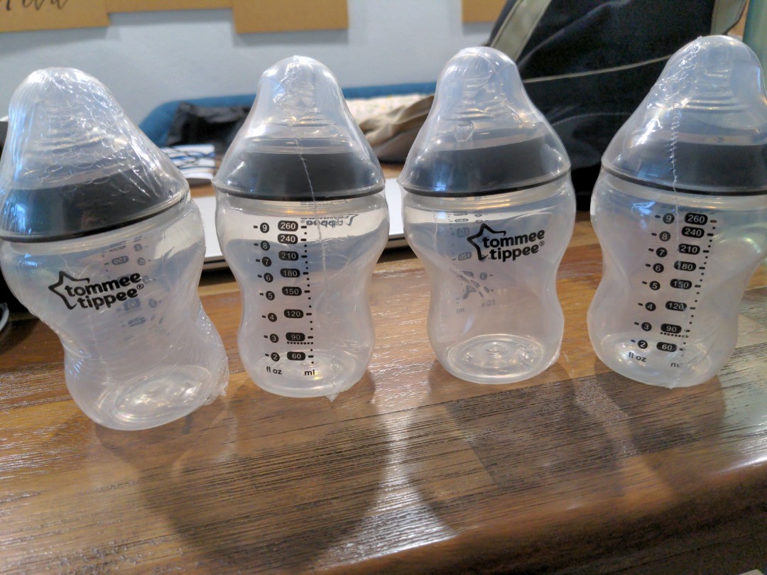 Tommee Tippee milk bottles, Babies & Kids, Nursing & Feeding ...