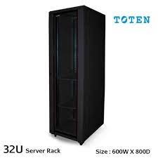 TOTEN G3 SERVER RACK CABINET 600W*800D*32U, Computers & Tech, Parts & Accessories, Computer ...