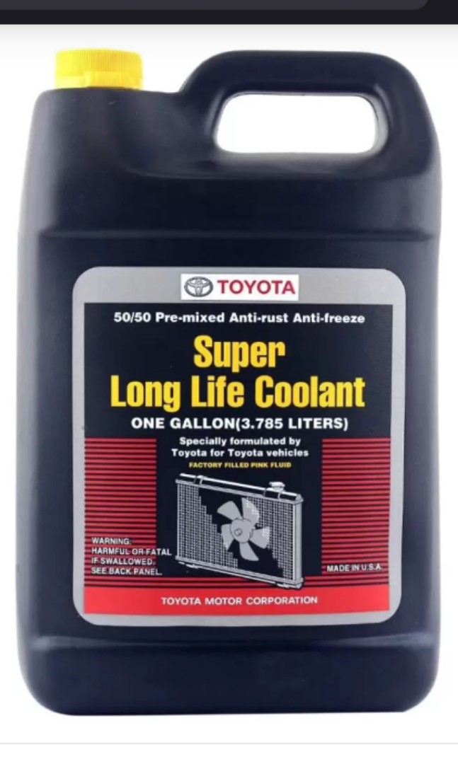 Toyota super long life coolant, Car Accessories, Accessories on Carousell