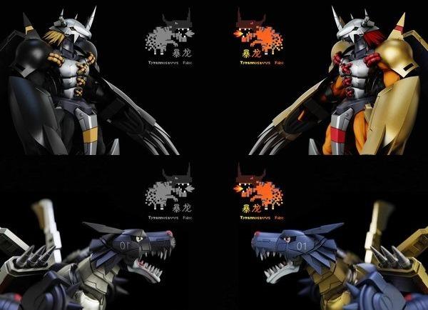 T-Rex Studio - Digimon Series - Wargreymon / Metal Garurumon, Hobbies ...