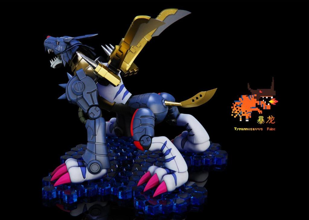 T-Rex Studio - Digimon Series - Wargreymon / Metal Garurumon, Hobbies ...