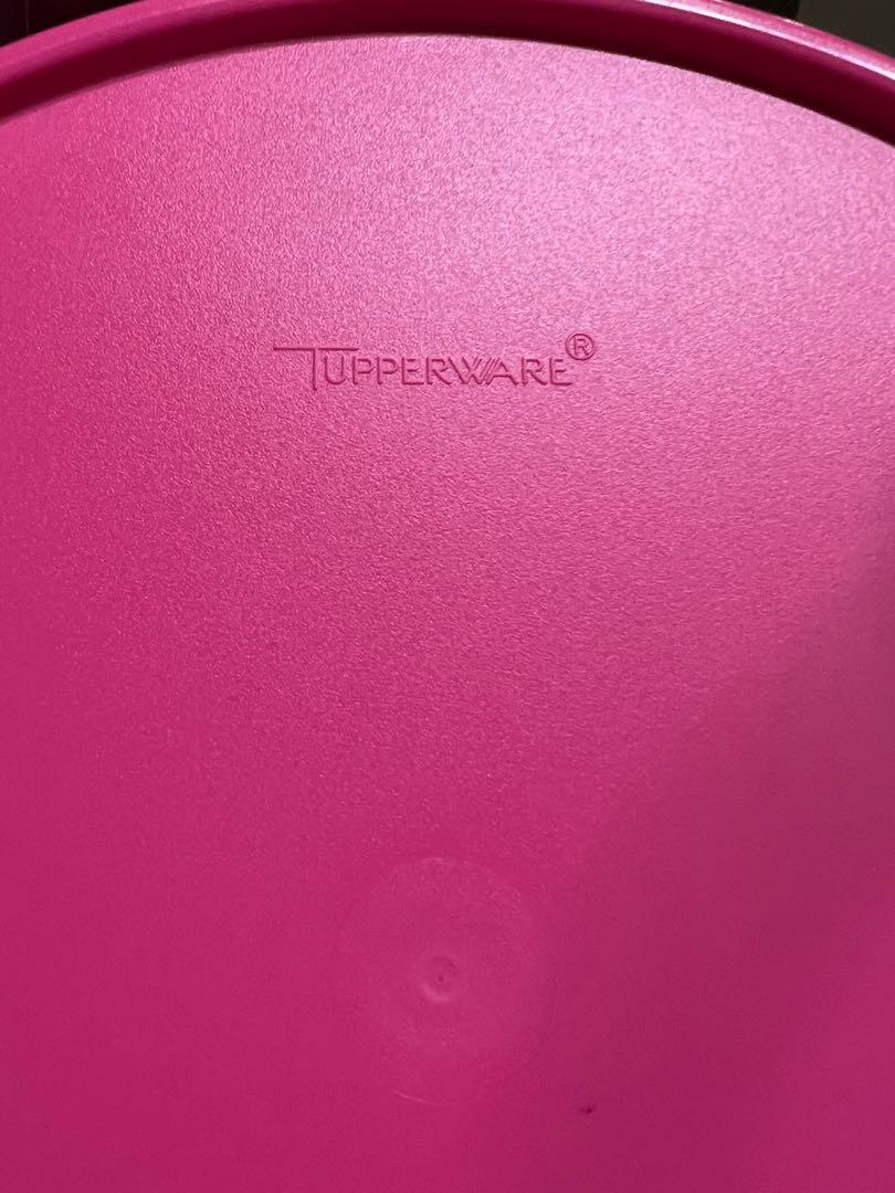 Tupperware 11L pink Canister, Furniture & Home Living, Kitchenware ...