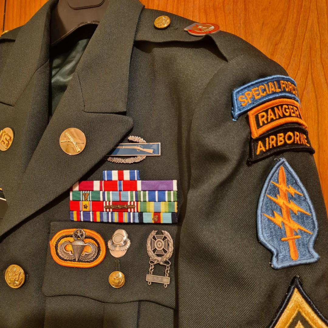 US Army Service Uniform Hobbies Toys Memorabilia Collectibles