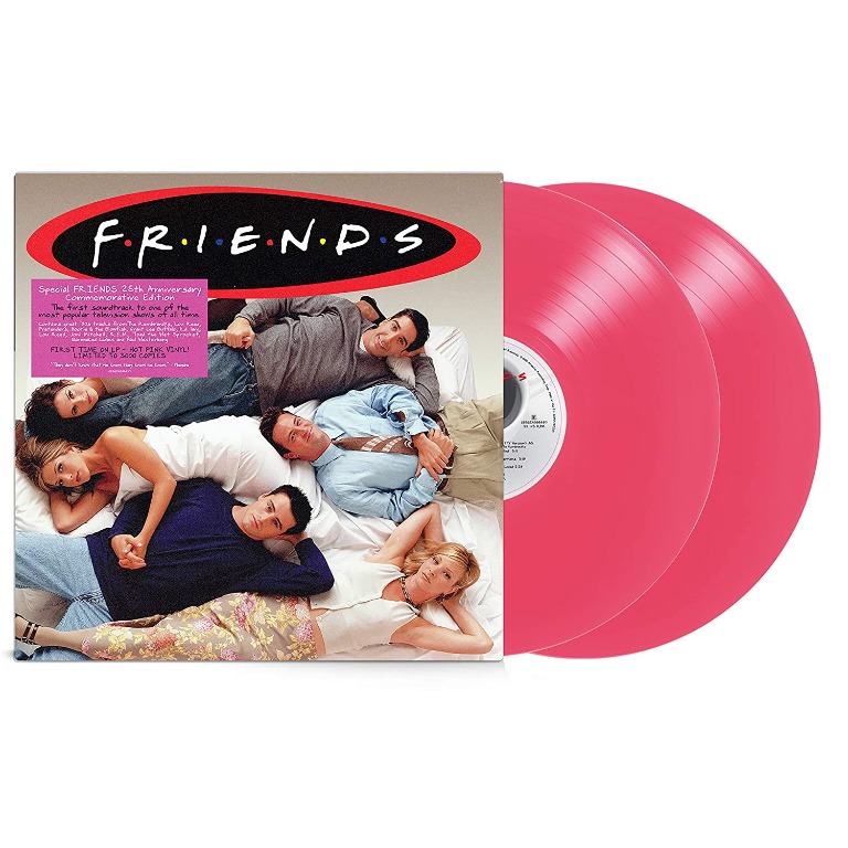 V/A - Friends: 25th Anniversary Soundtrack 2LP (Hot Pink Vinyl ...