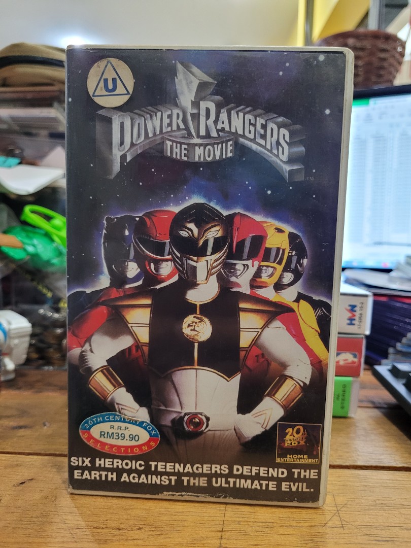 (VHS) Power Rangers The Movie, Hobbies & Toys, Music & Media, CDs ...