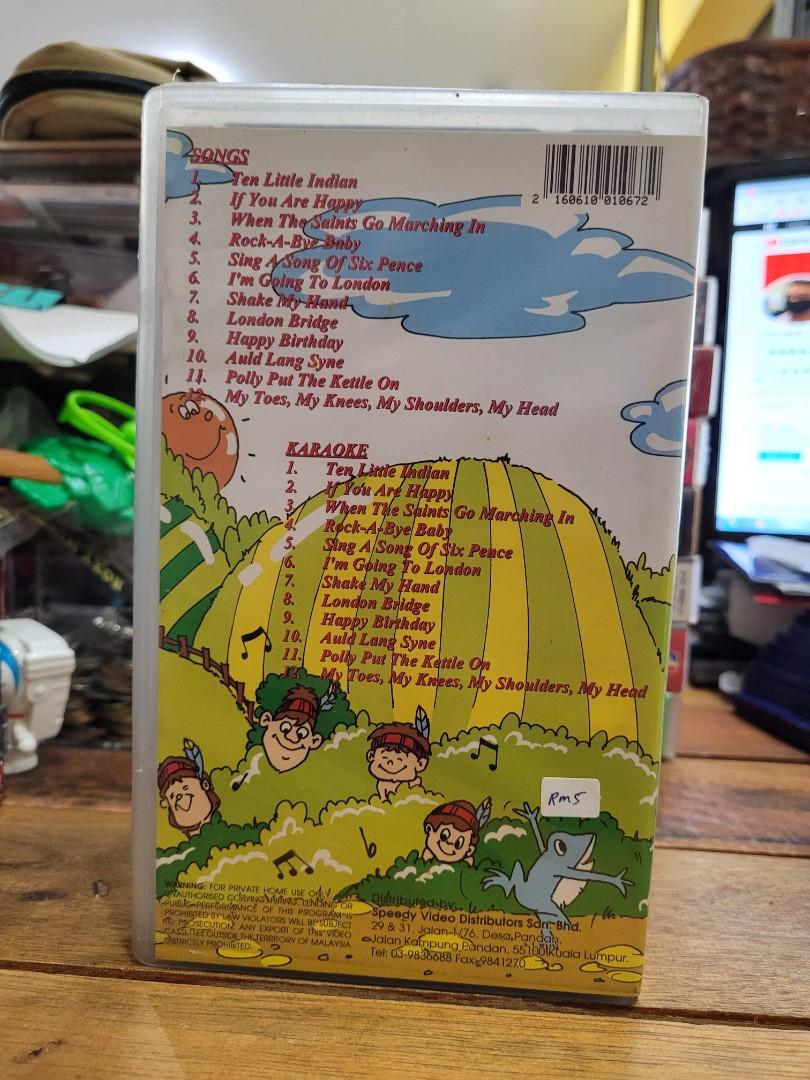 (VHS) The Very Best of Nursery Song-Along 2, Hobbies & Toys, Music & Media, CDs & DVDs on Carousell