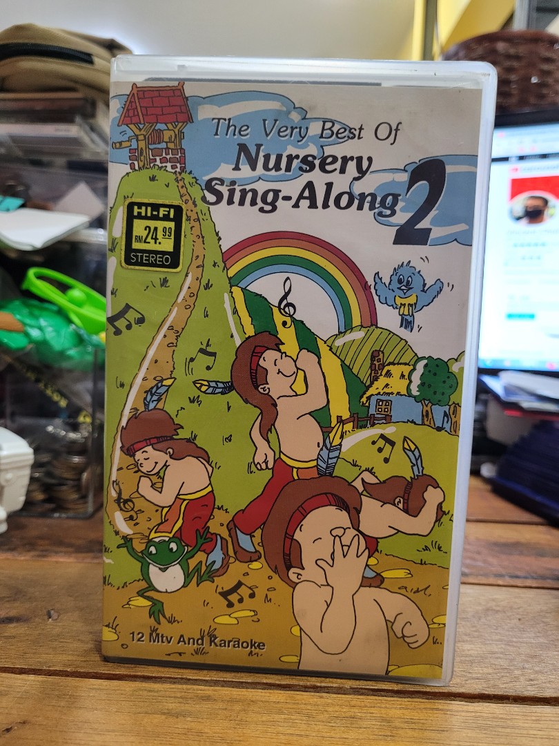 (VHS) The Very Best of Nursery Song-Along 2, Hobbies & Toys, Music & Media, CDs & DVDs on Carousell