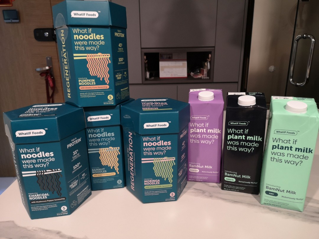 Whatif foods noodles and bamnut milk, Food & Drinks, Packaged & Instant ...