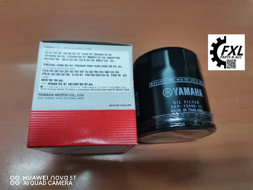 Yamaha Oil Filter Original 5GH-13440-71, Motorcycles, Motorcycle ...