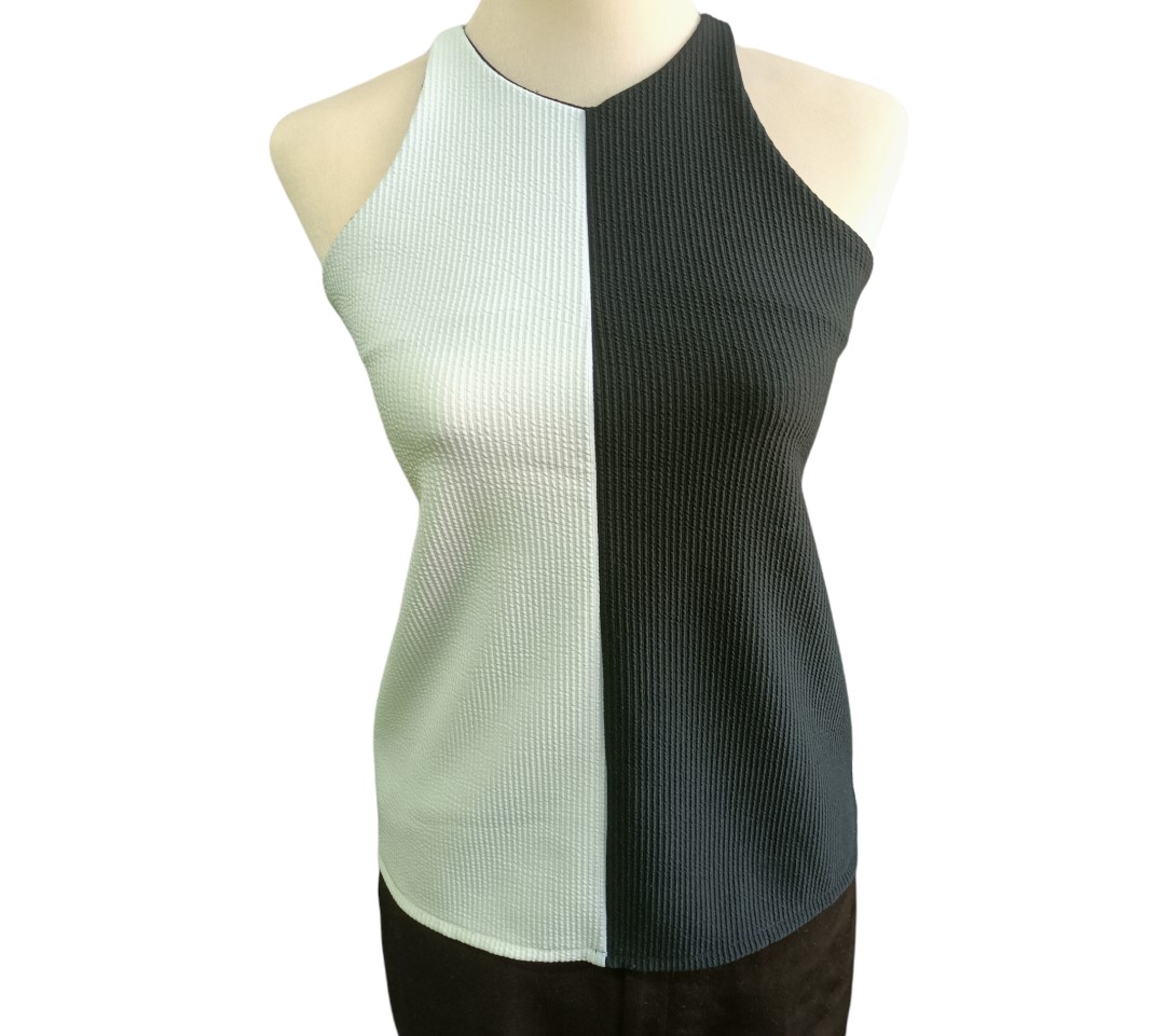 Yin yang top, Women's Fashion, Tops, Blouses on Carousell