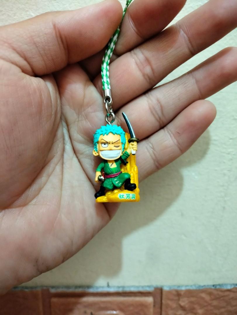 zoro one piece keychain, Hobbies & Toys, Toys & Games on Carousell