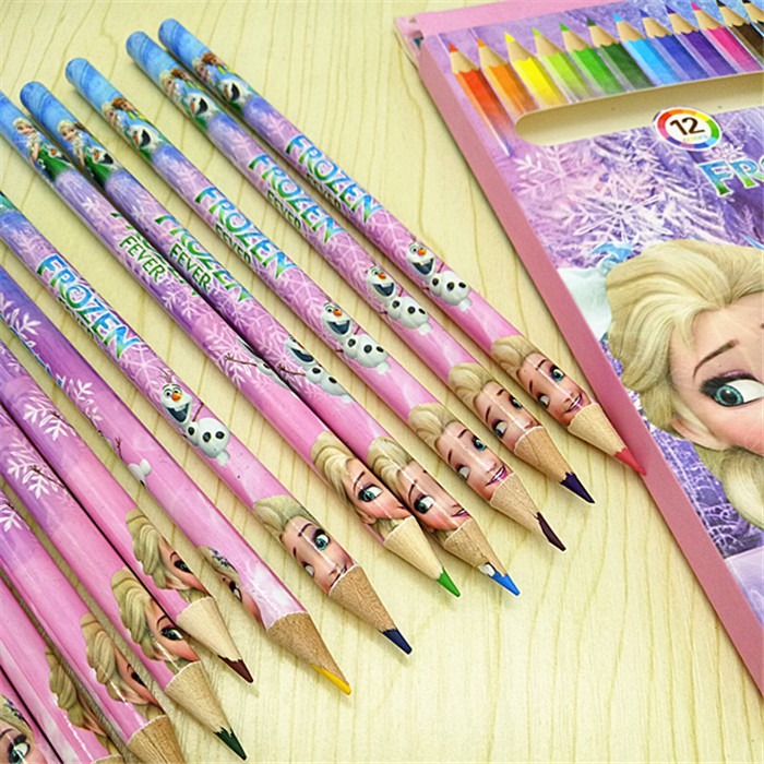 12 Colored Pencil Stationary Set for Children day Kid Birthday Party ...