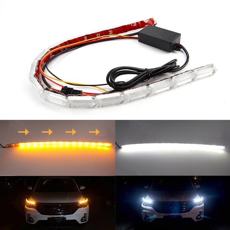 14 LED DRL + Signal, Car Accessories, Electronics & Lights on Carousell
