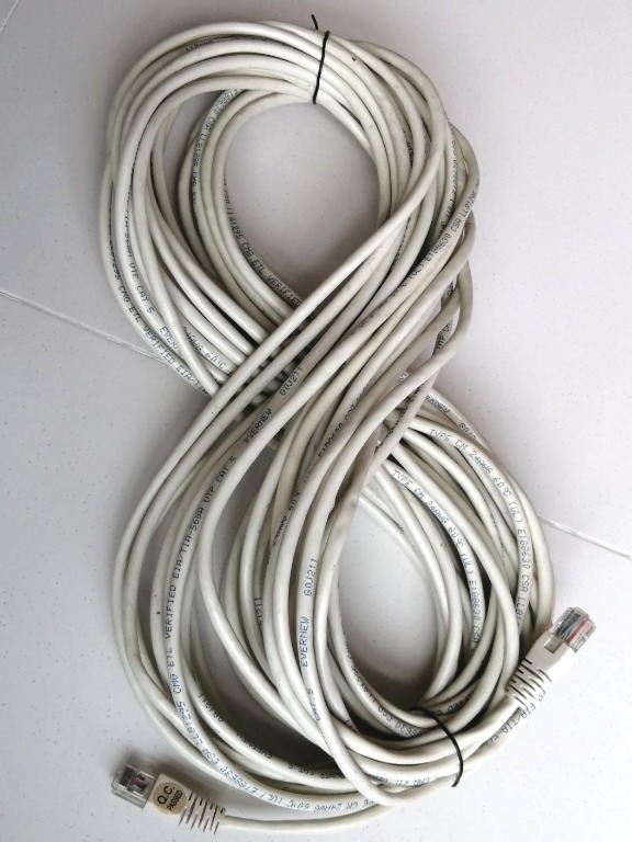 20 meters Ethernet Category 5 UTP Cable [20m Cat 5 / Cat5 UTP Cable ...
