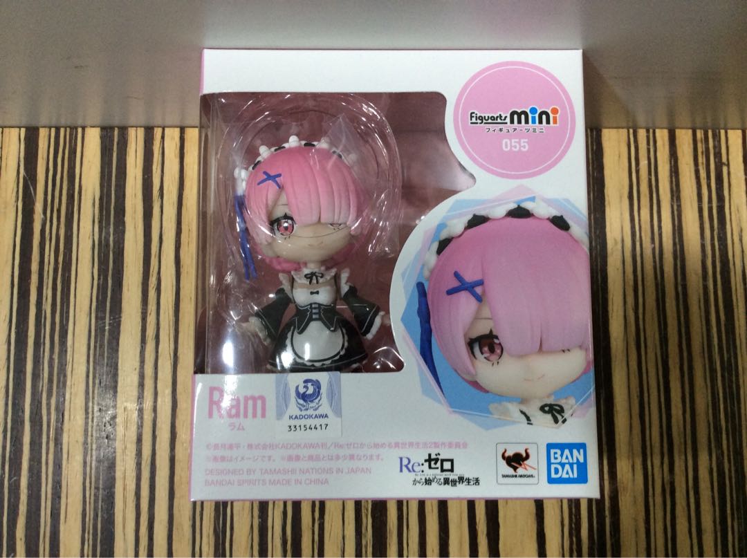 Bandai Figuarts Mini (Re:Zero - Starting Life in Another World) - Ram ...