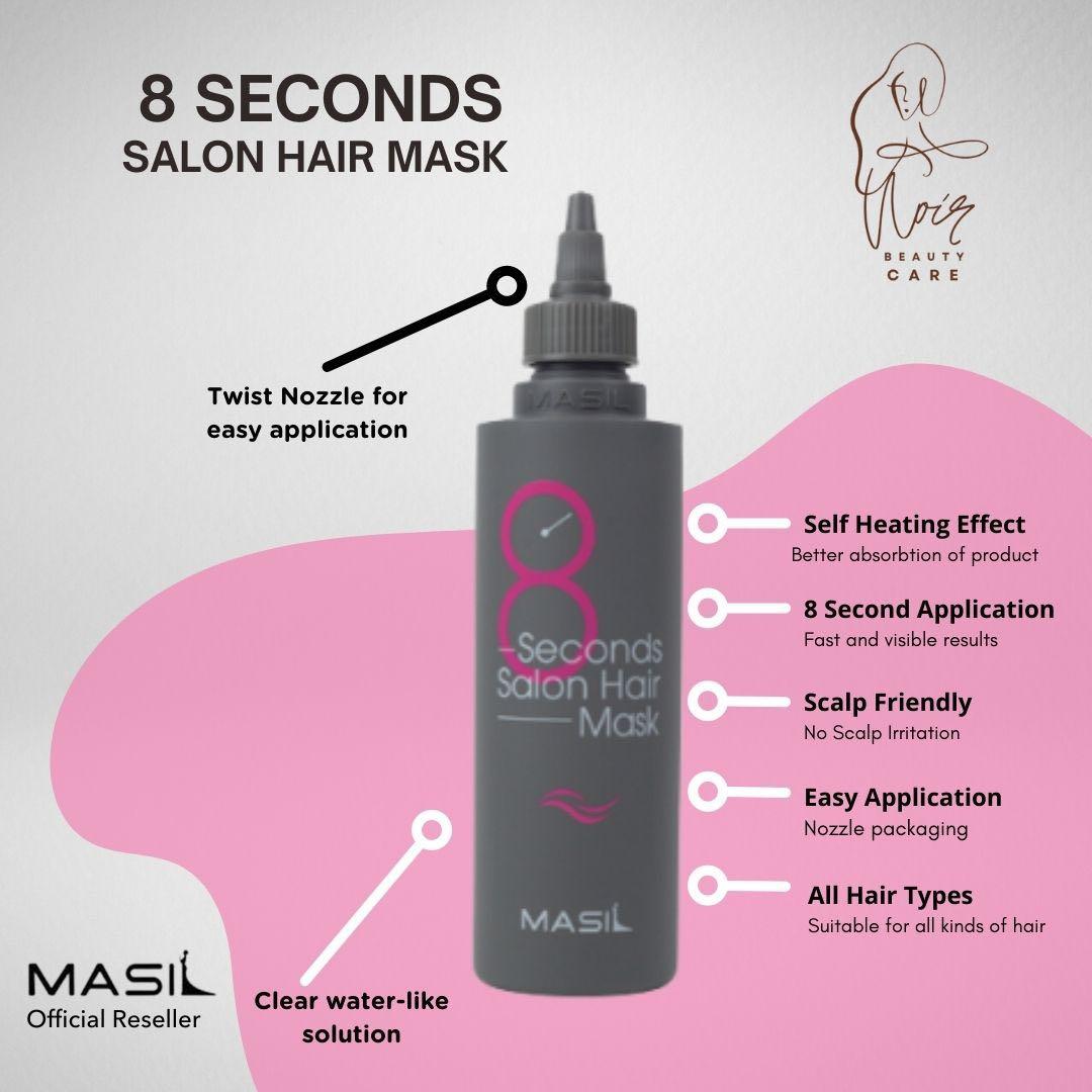 38 MASIL Limited Edition Salon Hair Set Shampoo Hair Treatment Mask Silky, Beauty & Personal ...
