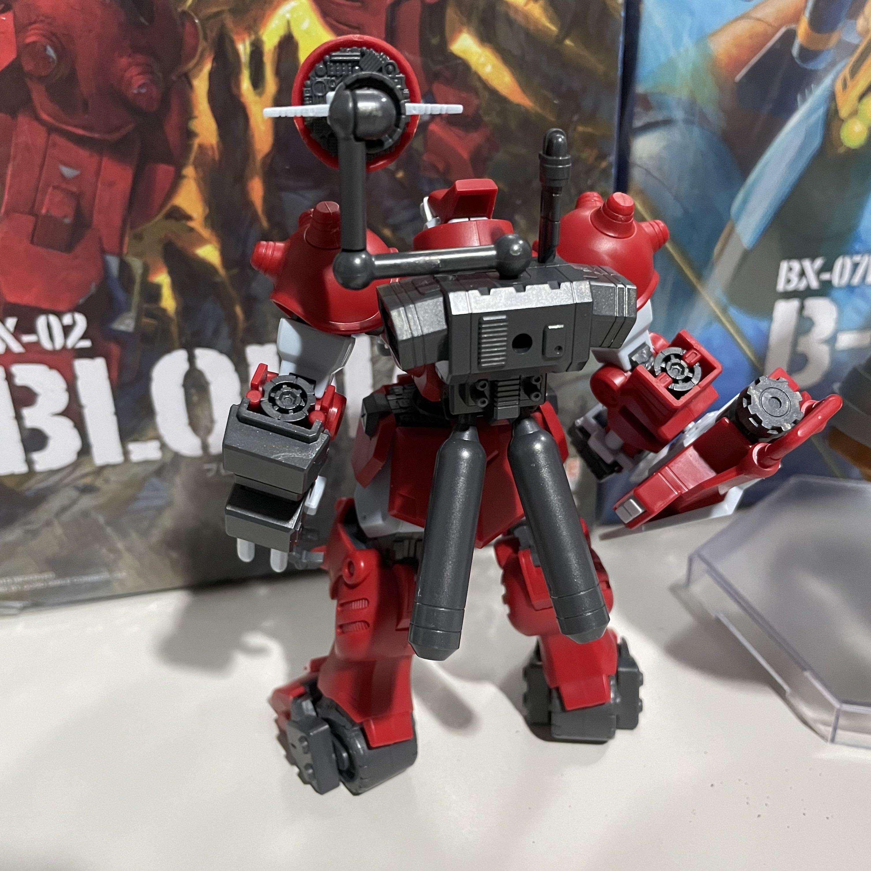 一套兩盒 素組模型 Goodsmile Moderoid 千值練 Cyberbots Blodia B-Riot / 非高達 Gundam ...