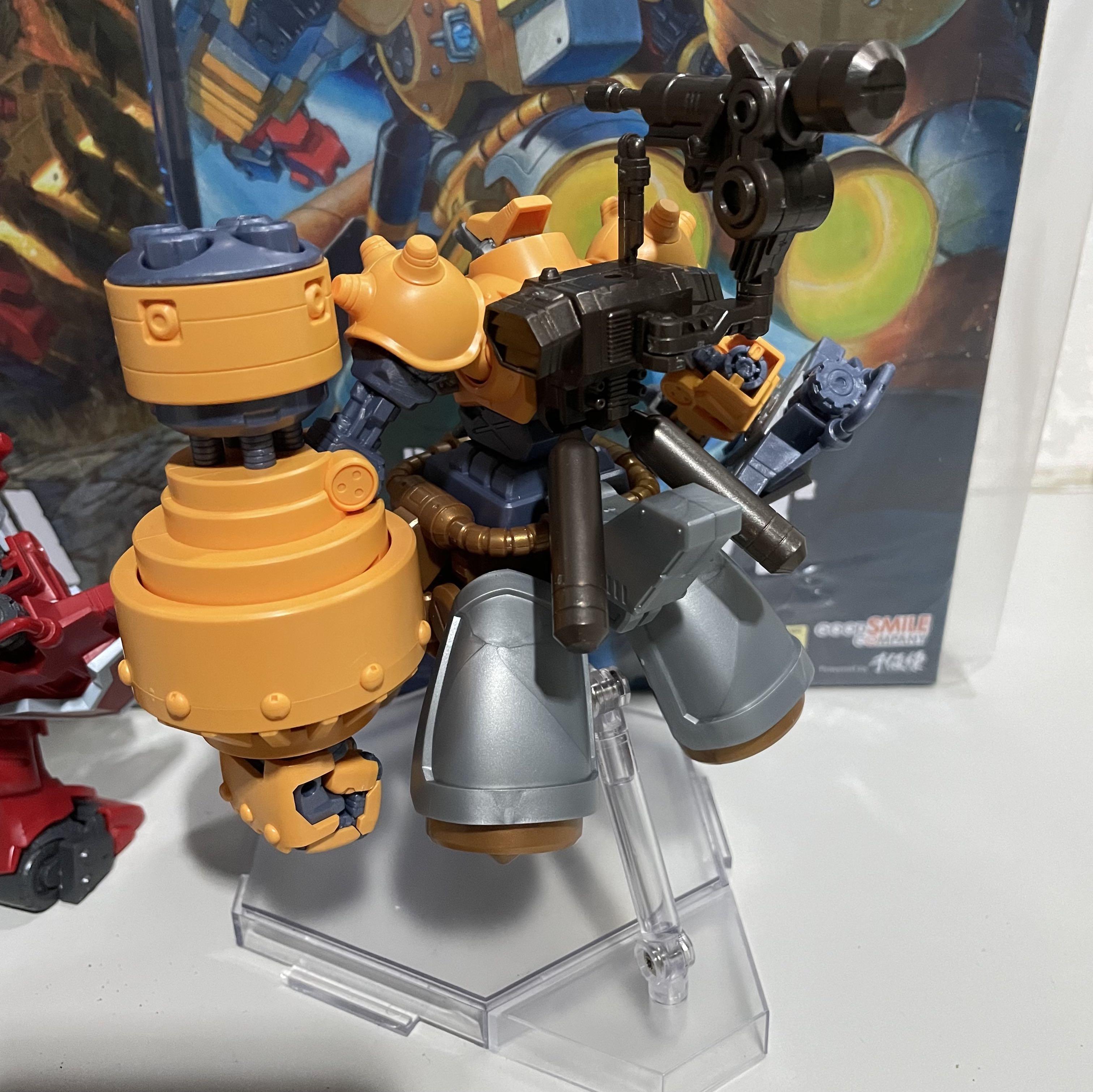 一套兩盒 素組模型 Goodsmile Moderoid 千值練 Cyberbots Blodia B-Riot / 非高達 Gundam ...