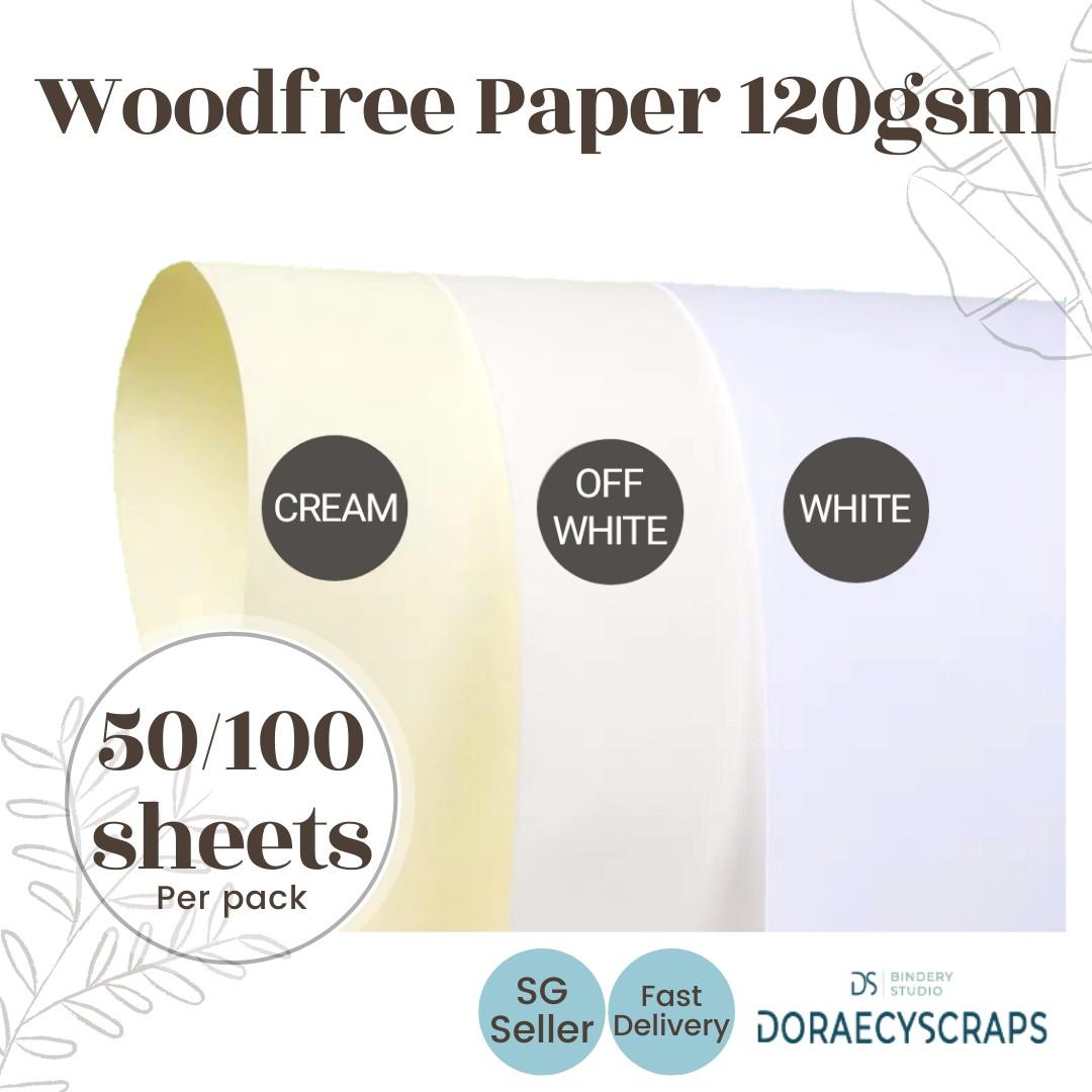 A6 / A5 / A4 120gsm Woodfree printing / writing paper, 50/100 sheets ...