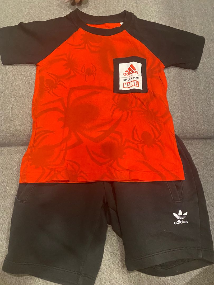 Adidas spider, Babies & Kids, Babies & Kids Fashion on Carousell