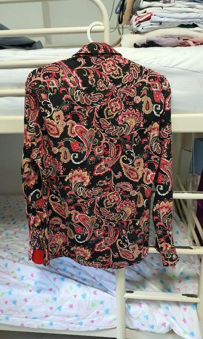 Ah beng formal floral wear, Men's Fashion, Tops & Sets, Tshirts & Polo ...