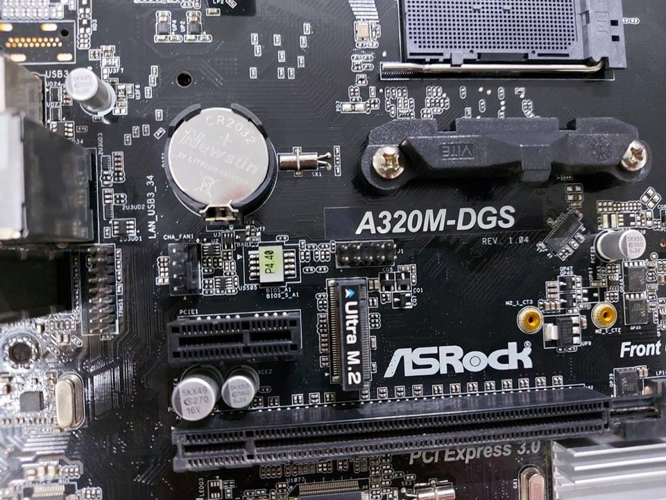 AM4 D4 MOTHERBOARD (w/ BACKPLATE), Computers & Tech, Parts ...